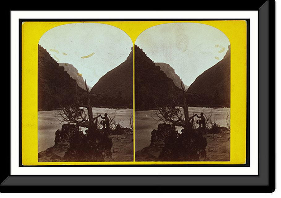 Historic Framed Print, Disaster Falls - 2, 17-7/8" x 21-7/8" - Walmart.com