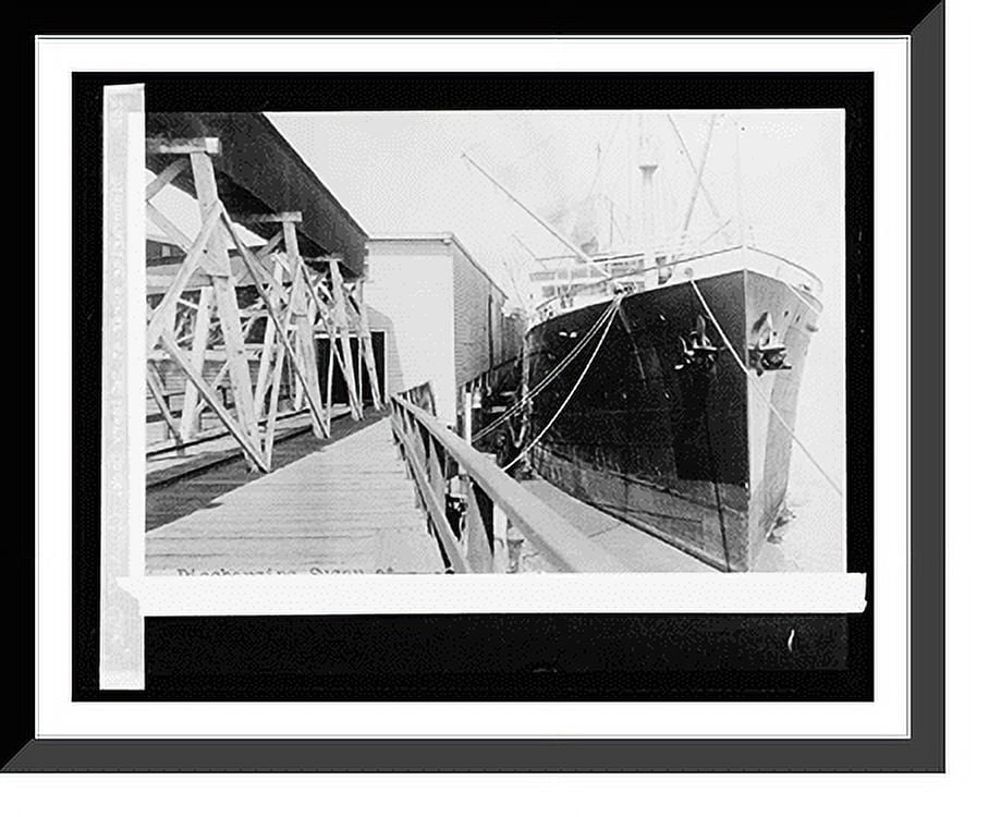 Historic Framed Print, Dishcraging [Discharging?] sugar at Refinery ...
