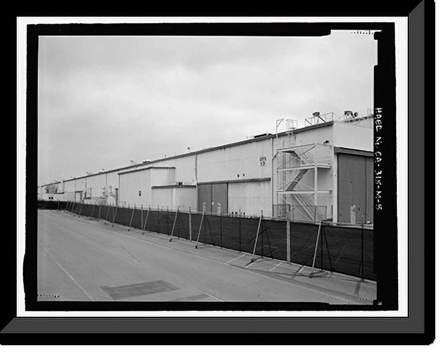 Historic Framed Print, Douglas Aircraft Company Long Beach Plant ...