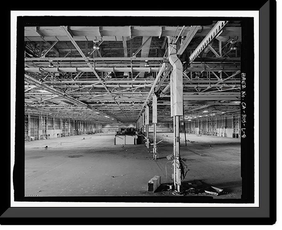 Historic Framed Print, Douglas Aircraft Company Long Beach Plant ...