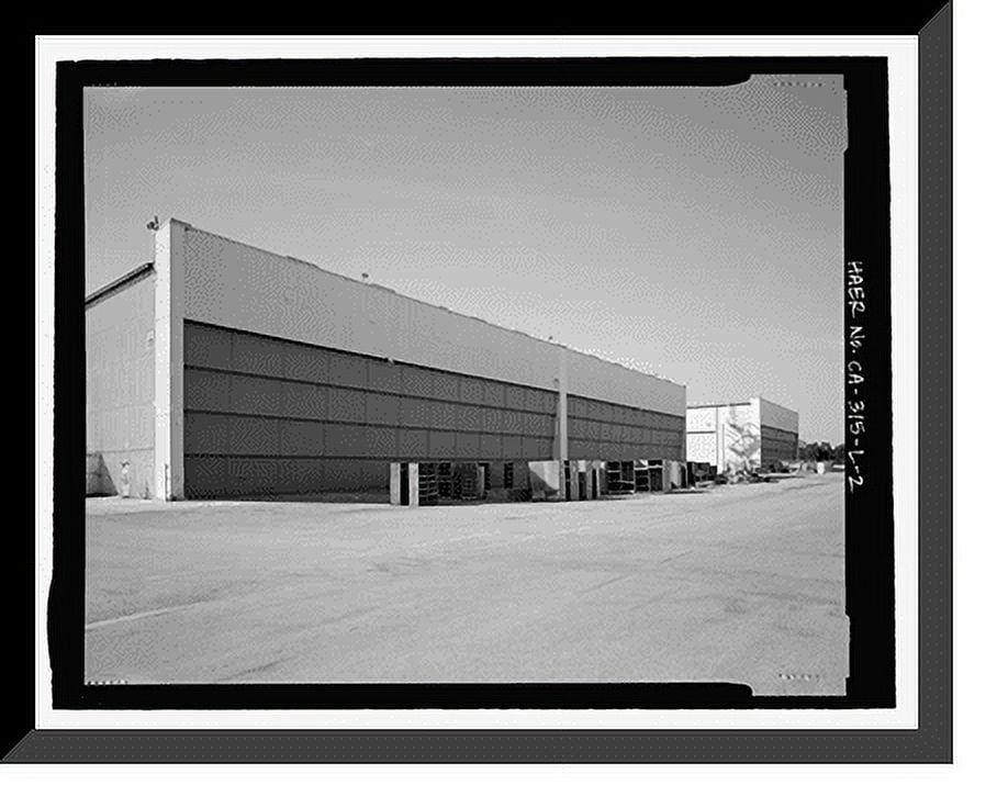 Historic Framed Print, Douglas Aircraft Company Long Beach Plant ...