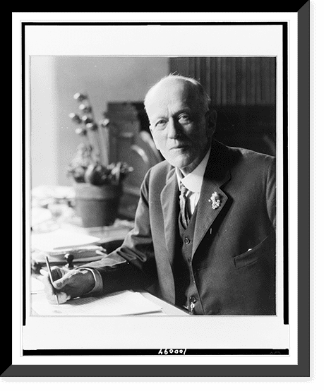 Historic Framed Print, [Dr. Charles Doolittle Walcott, Secretary of ...