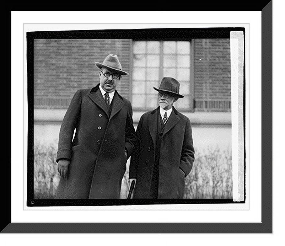 Historic Framed Print, Dr. Chas. E. Sawyer & Judge Jesse W. Smith, 12/7 ...