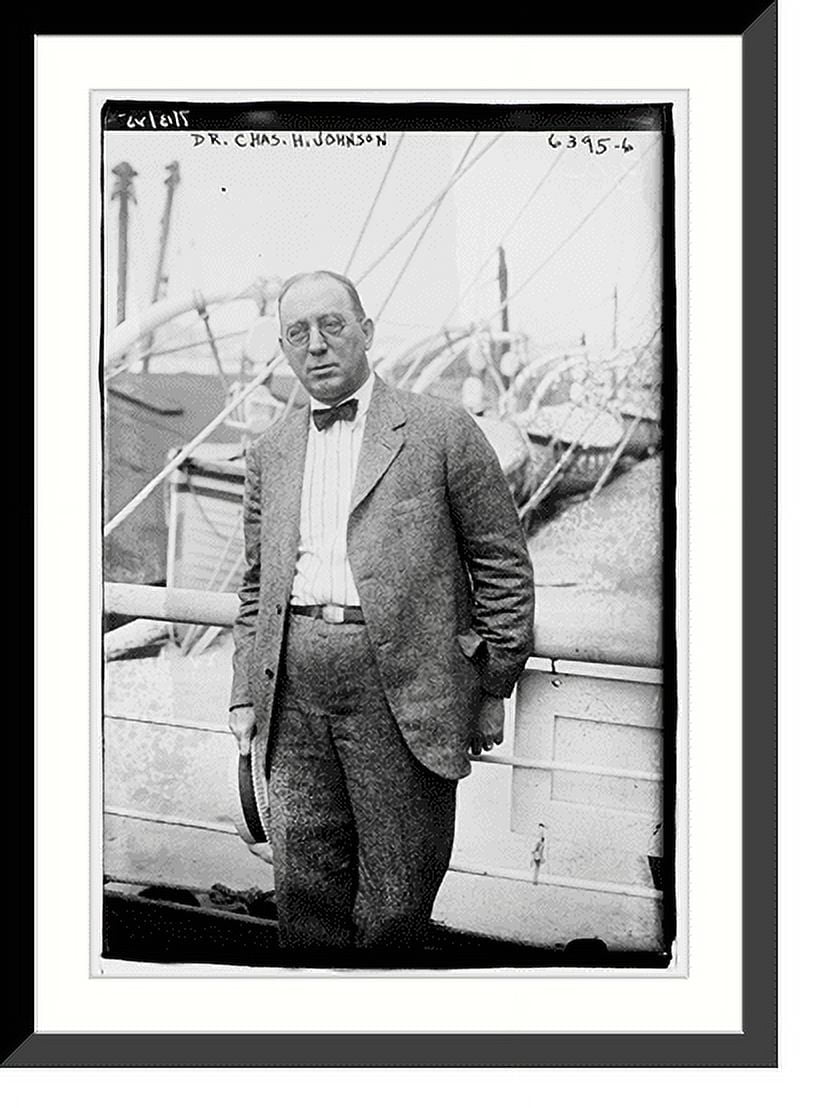 Historic Framed Print, Dr. Chas. H. Johnson, 17-7/8" x 21-7/8 ...