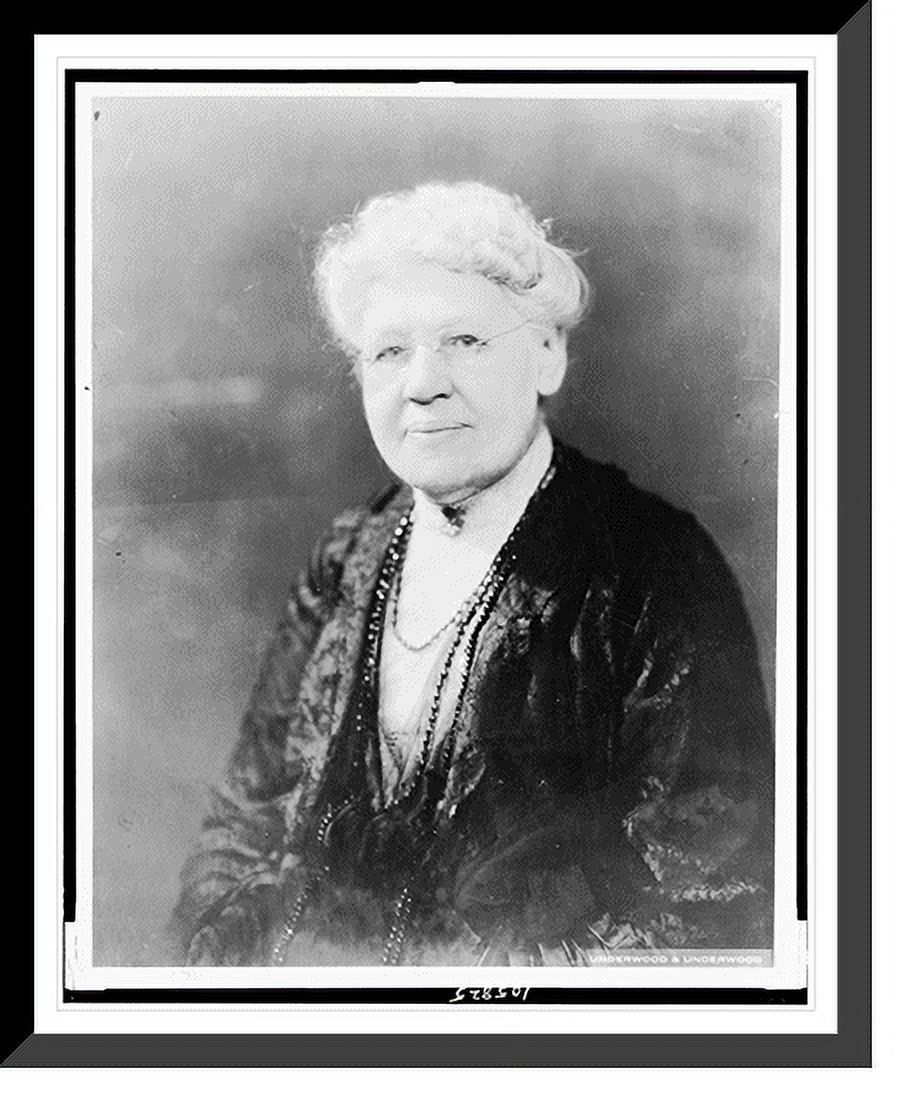 Historic Framed Print, Dr. Eliza Maria Mosher on the 50th anniversary ...