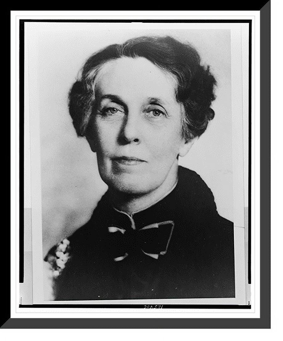 Historic Framed Print, [Dr. Emma Perry Carr, head-and-shoulders ...