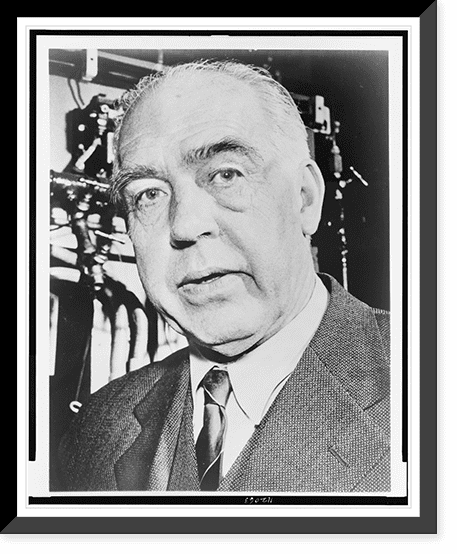 Historic Framed Print, [Dr. Niels Bohr, head-and-shoulders portrait ...