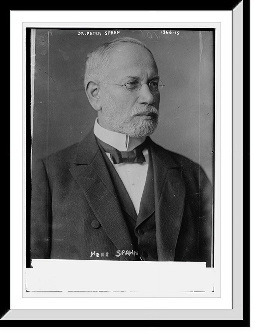 Historic Framed Print, Dr. Peter Spahn, 17-7/8" x 21-7/8" - Walmart.com