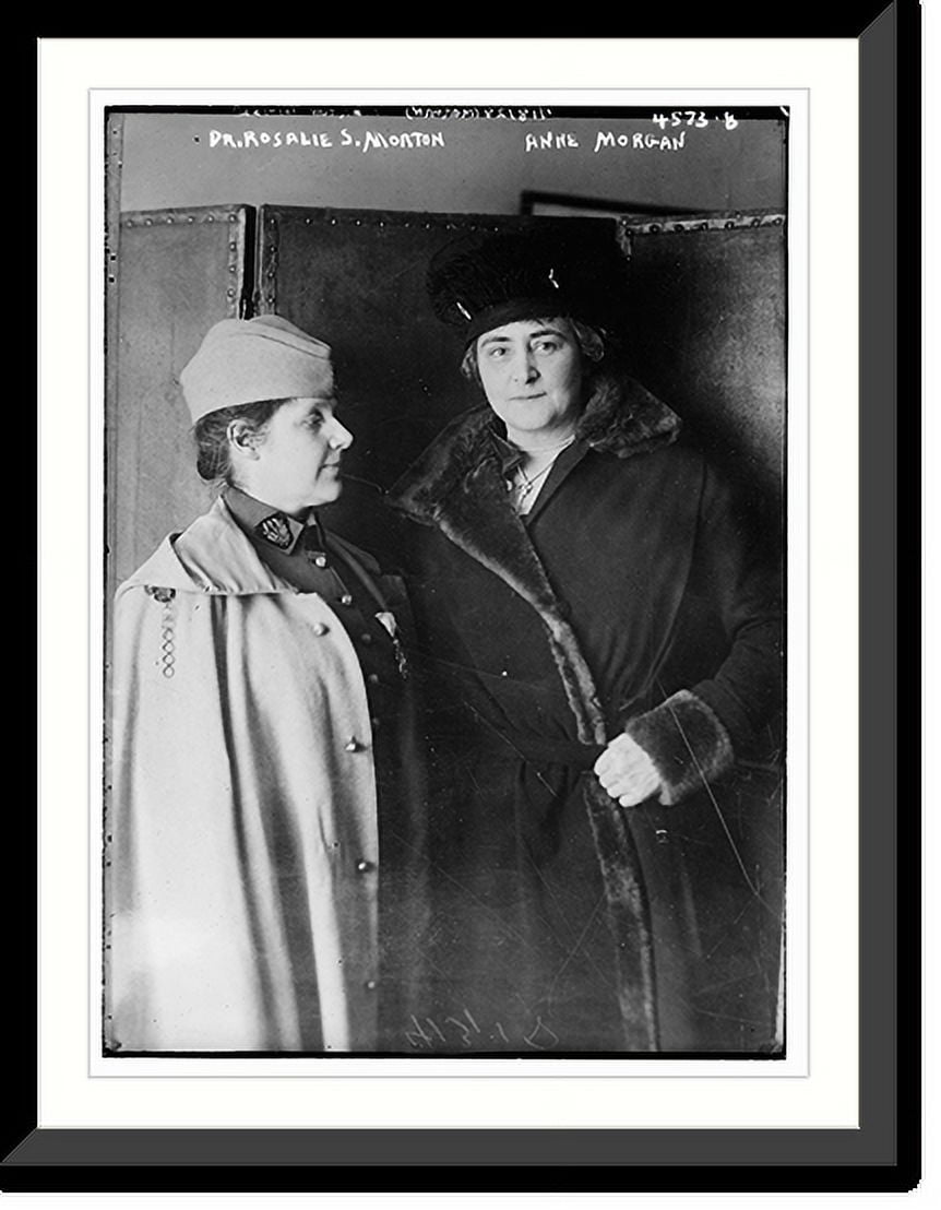 Historic Framed Print, Dr. Rosalie S. Morton, Anne Morgan, 17-7/8" x 21 ...