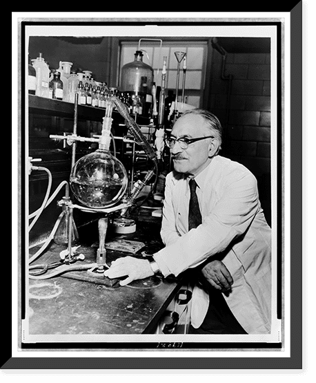 Historic Framed Print, [Dr. Selman Waksman, half-length portrait ...