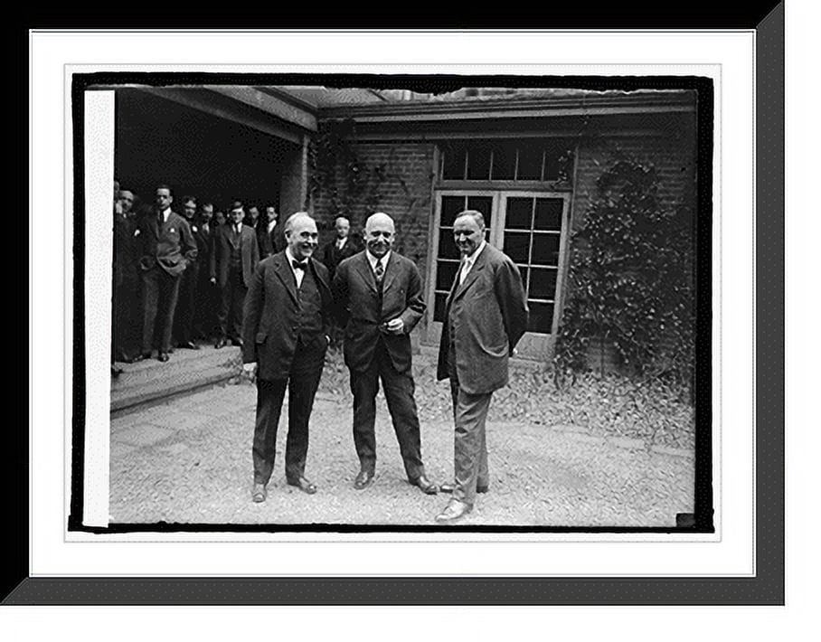 Historic Framed Print, Dr. W.A. White, Ex. Sen. Stanley of Ken. and ...