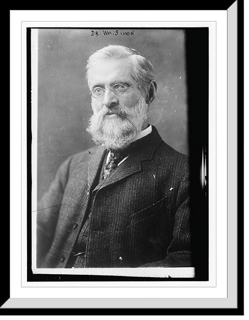 Historic Framed Print, Dr. Wm. Simon, 17-7/8" x 21-7/8" - Walmart.com