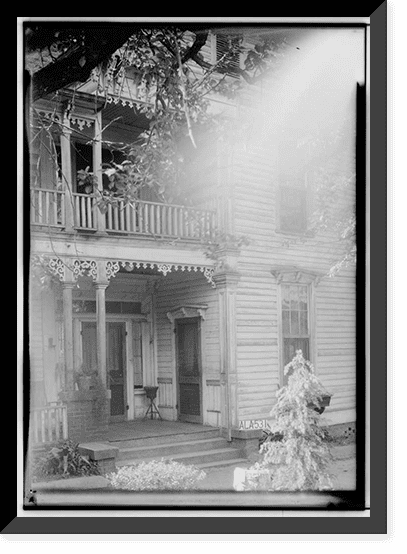 Historic Framed Print, Dudley's Hotel, Railroad & Main Streets, Seale ...