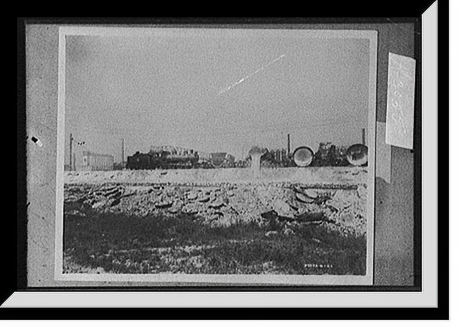Historic Framed Print, [Dumping slag], 17-7/8" x 21-7/8" - Walmart.com