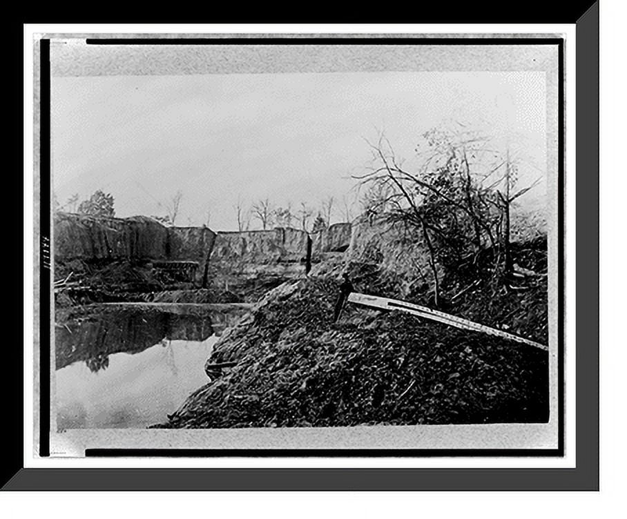 Historic Framed Print, Dutch Gap Canal, James River, Va., November ...