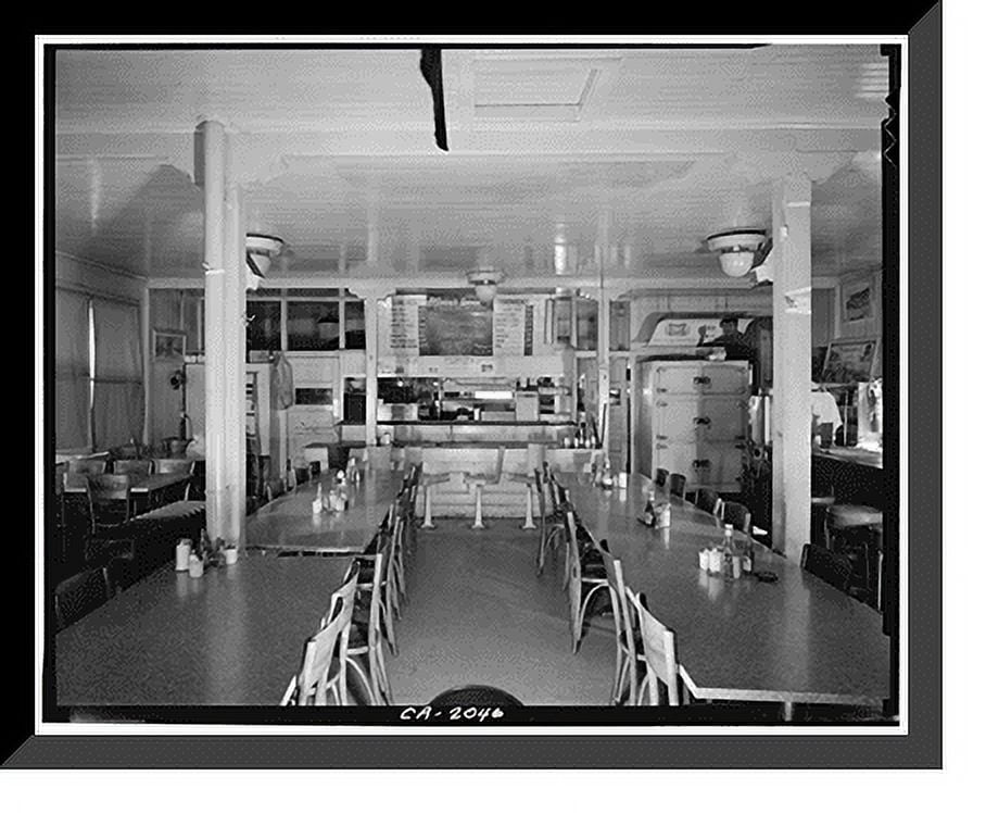 Historic Framed Print, Eagle Cafe, 2566 Powell Street (moved to Pier 39), San Francisco, San ...