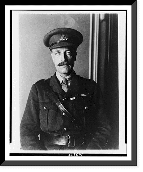 Historic Framed Print, [Earl Dunmore, half-length portrait, facing ...