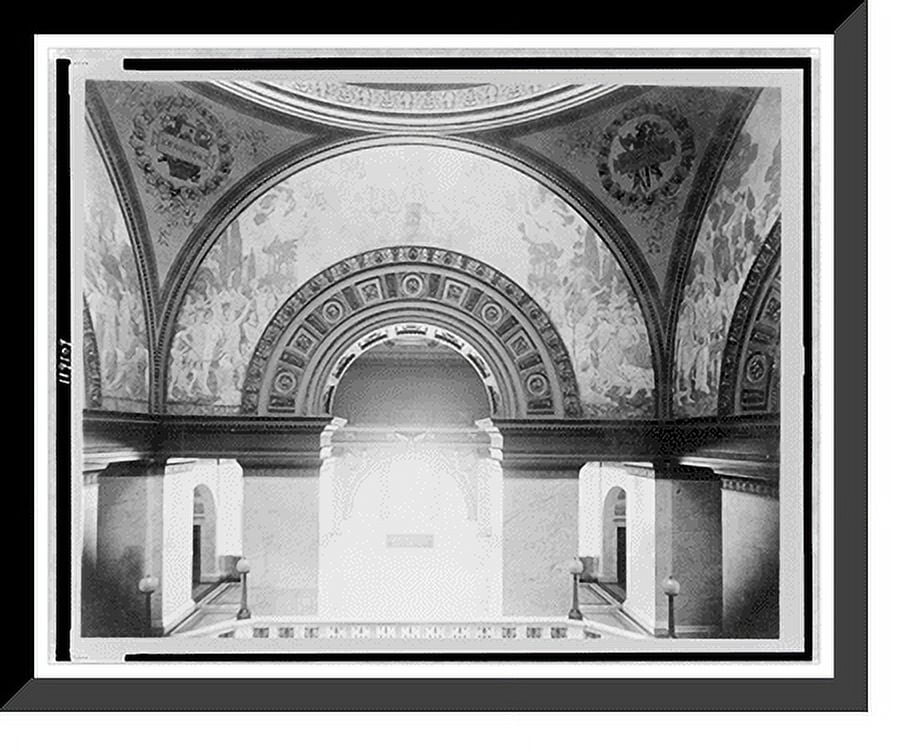 Historic Framed Print, [East side of courthouse rotunda, Fort Wayne ...