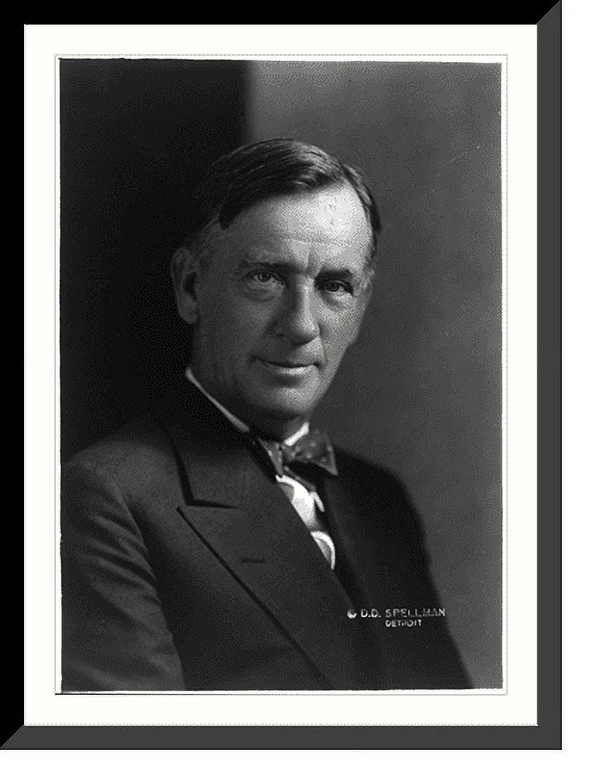 Historic Framed Print, [Edgar Guest, head-and-shoulders portrait], 17-7 ...