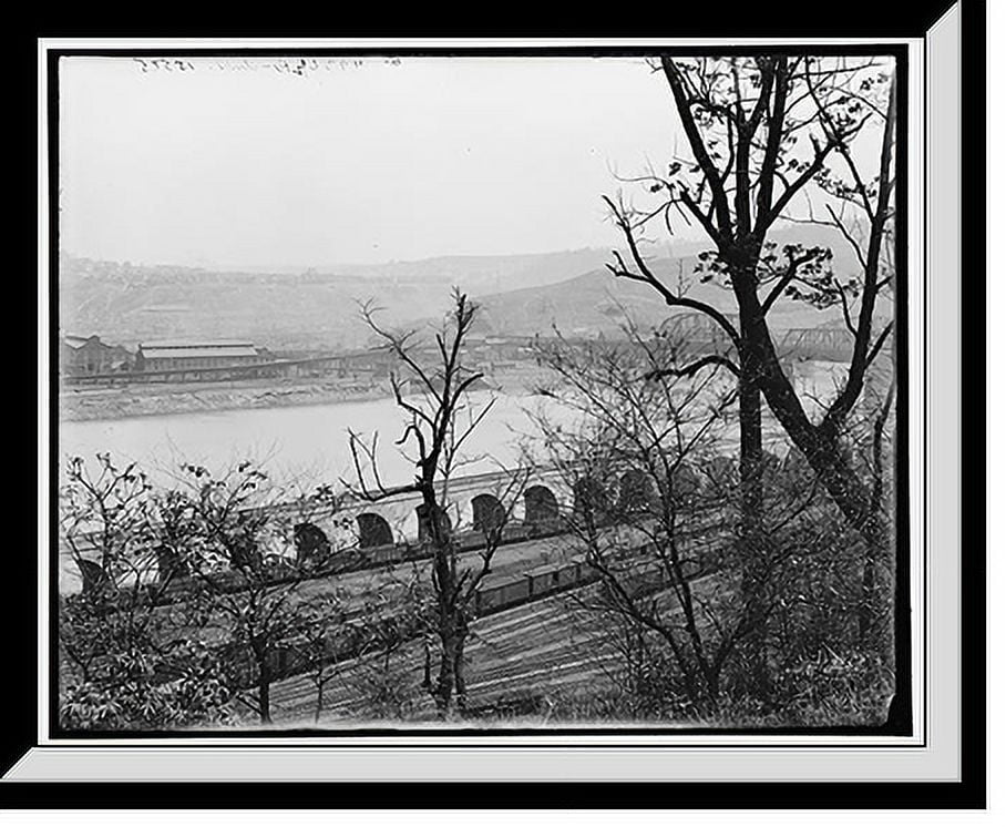 Historic Framed Print, Edgar Thomson [i.e. Thompson] Works, Braddock ...