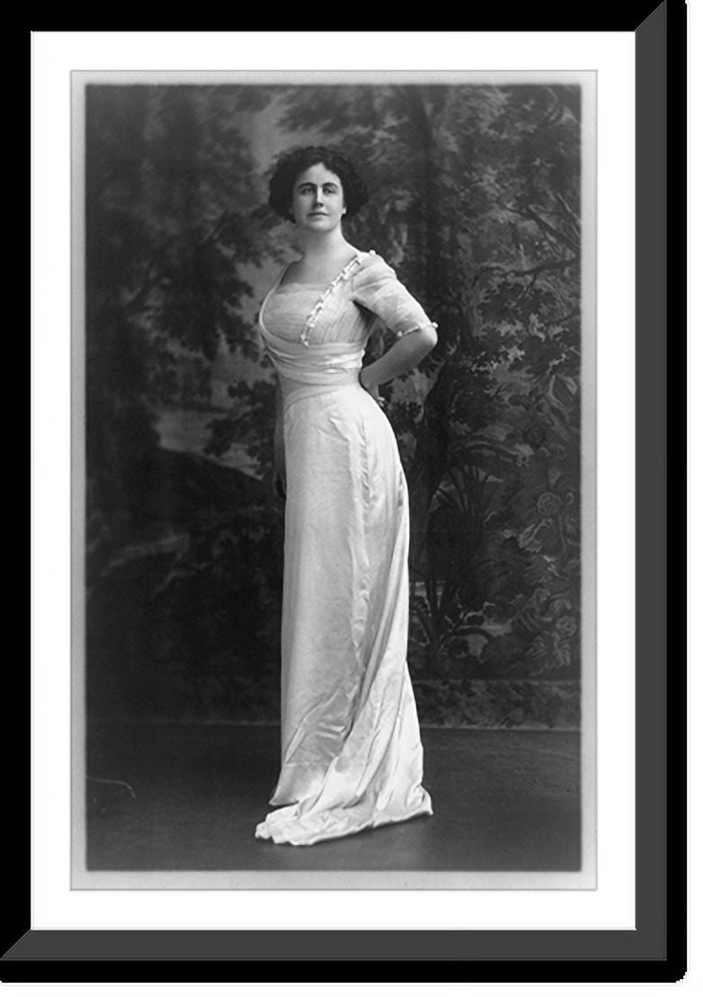 Historic Framed Print, [Edith Bolling Galt Wilson, full-length portrait ...
