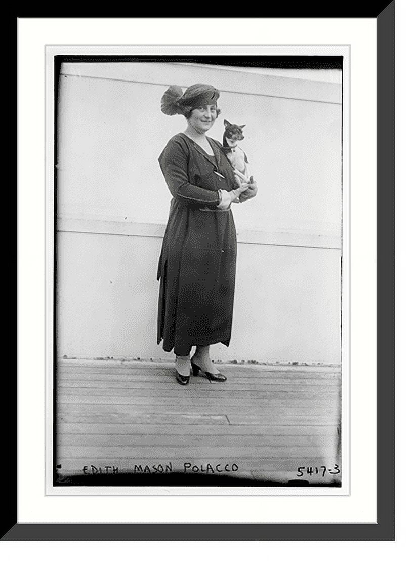 Historic Framed Print, Edith Mason Polacco, 17-7/8" x 21-7/8" - Walmart.com