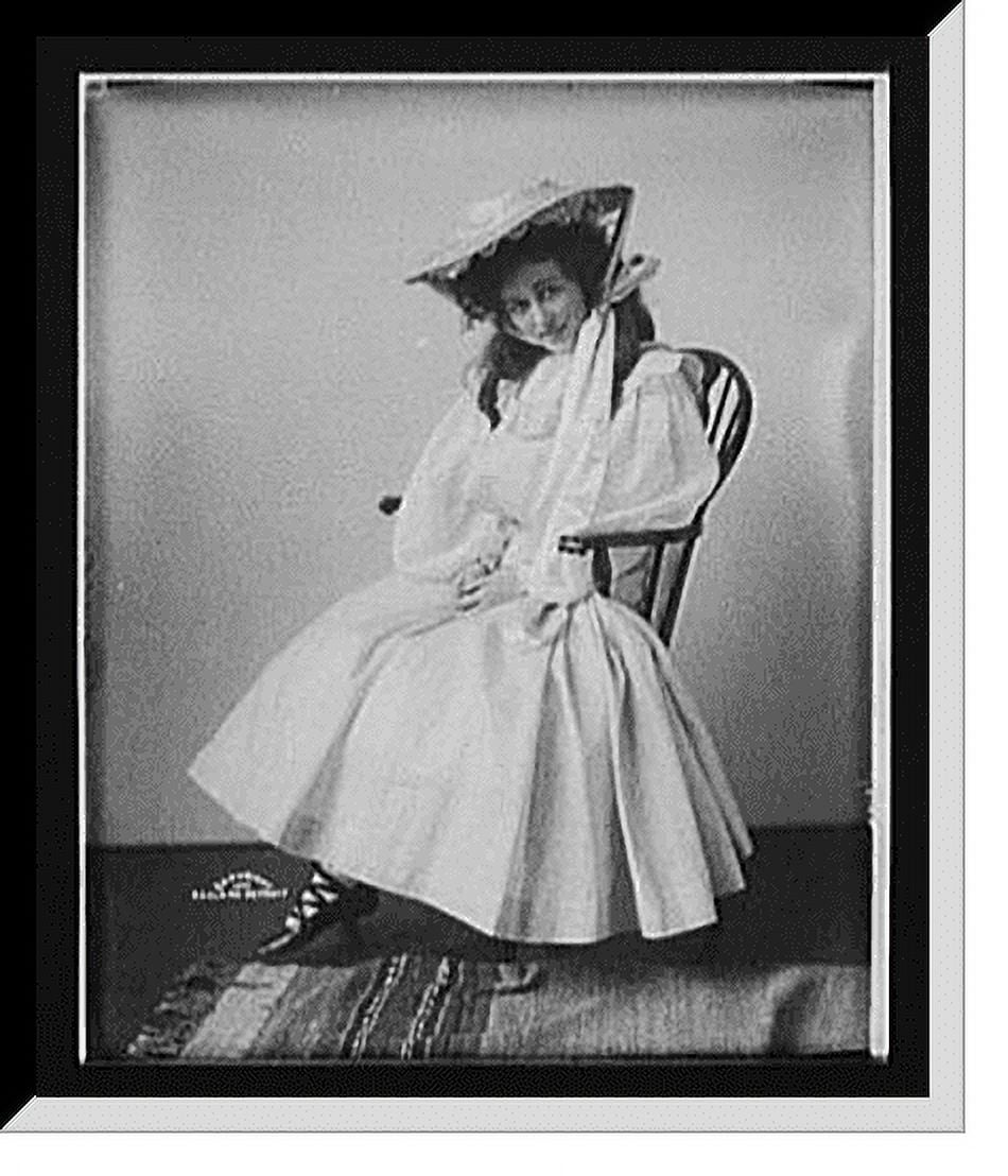 Historic Framed Print, [Edna Wallace Hopper, seated, full-length ...