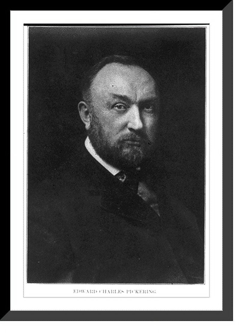 Historic Framed Print, [Edward Charles Pickering, head-and-shoulders ...