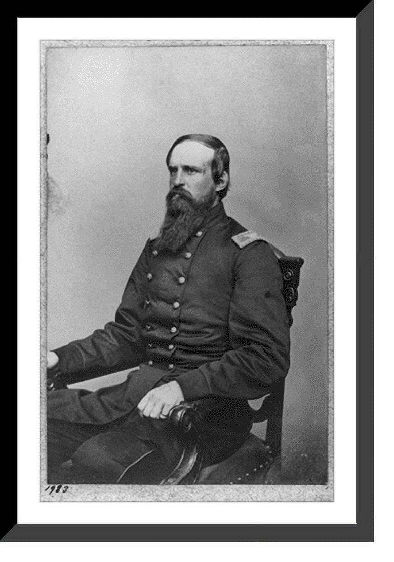 Historic Framed Print, [Edward E. Cross, three-quarters length portrait ...
