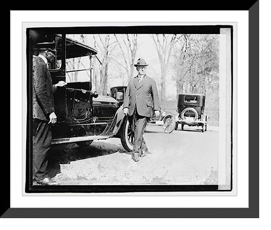 Historic Framed Print, Edwin Denby, 3/15/21, 17-7/8" x 21-7/8 ...