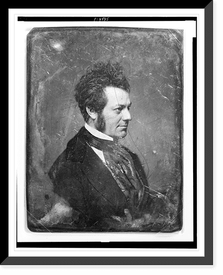 Historic Framed Print, [Edwin Forrest, head-and-shoulders portrait ...