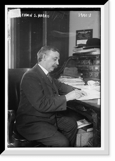 Historic Framed Print, Edwin S. Harris - 2, 17-7/8" x 21-7/8" - Walmart.com