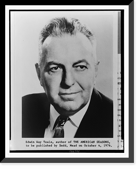 Historic Framed Print, Edwin Way Teale, author of The American Seasons ...