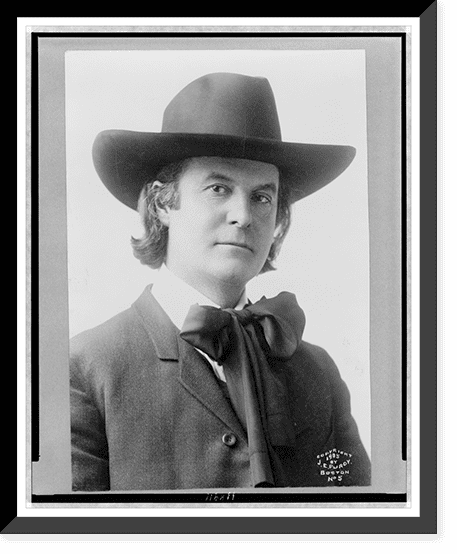 Historic Framed Print, [Elbert Hubbard, head-and-shoulders portrait ...