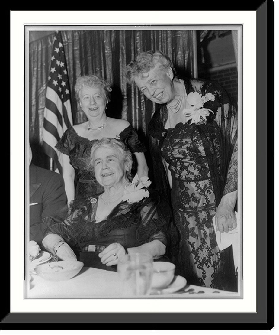 Historic Framed Print, [Eleanor (Roosevelt) Roosevelt 1884-1962: with ...