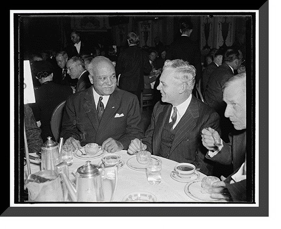 Historic Framed Print, Elie Lescot, Minister from Haiti, and Dana C ...
