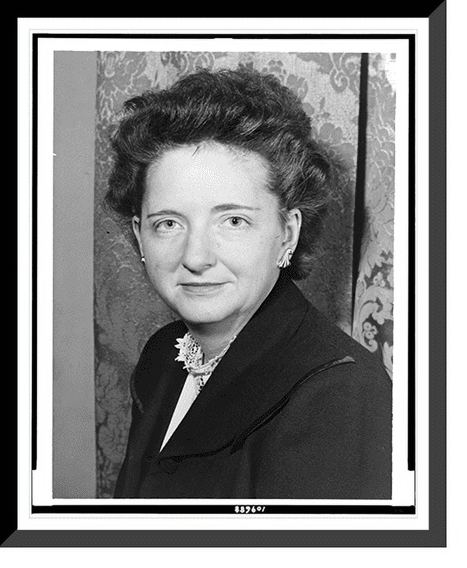 Historic Framed Print, [Elizabeth Bentley, head-and-shoulders portrait ...