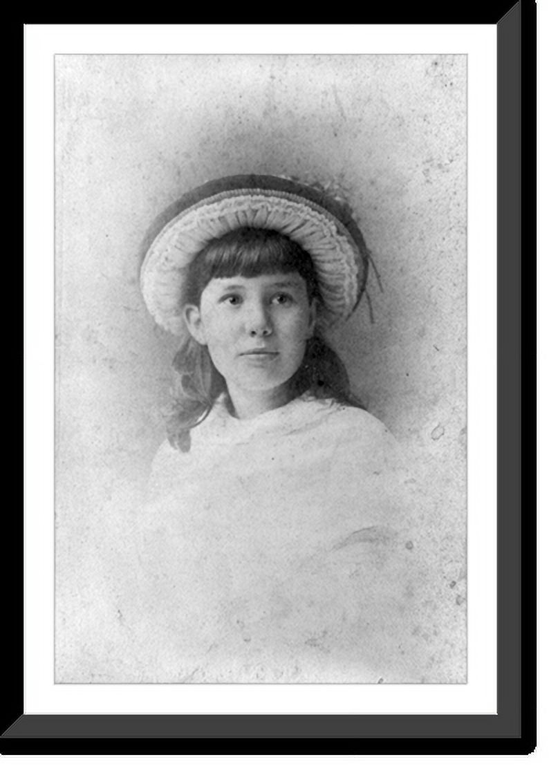 Historic Framed Print, [Ellen Herndon Arthur, head-and-shoulders portrait, facing front].W ...