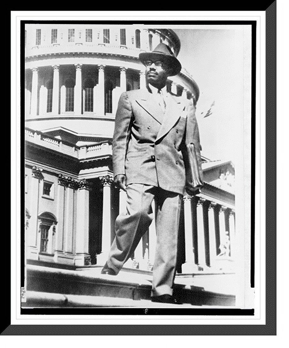 Historic Framed Print, [Elmer W. Henderson, full-length portrait ...