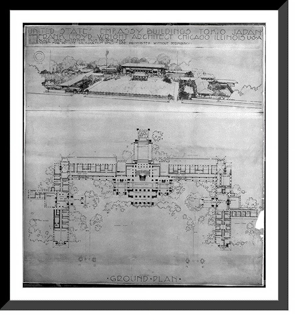 Historic Framed Print, [Embassy building (United States Embassy ...