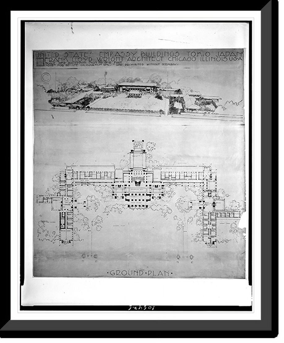 Historic Framed Print, [Embassy building (United States Embassy ...