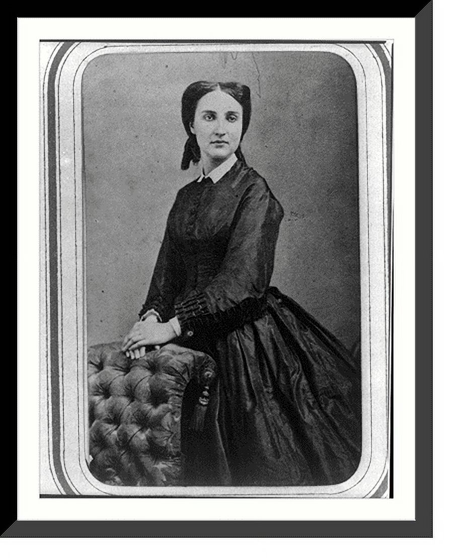 Historic Framed Print, [Empress Carlotta of Mexico, three-quarter ...