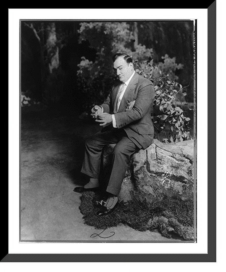 Historic Framed Print, [Enrico Caruso, 1873-1921, full-length portrait ...