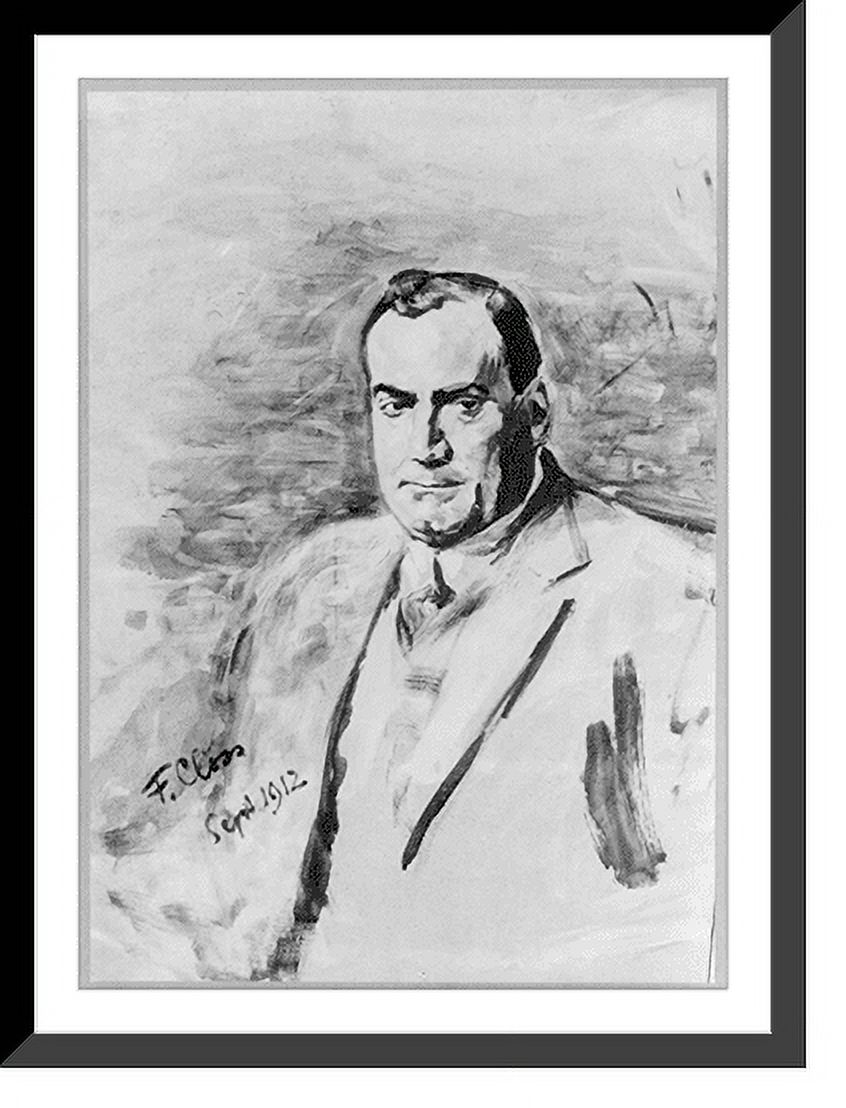 Historic Framed Print, [Enrico Caruso, 1873-1921, half-length portrait ...