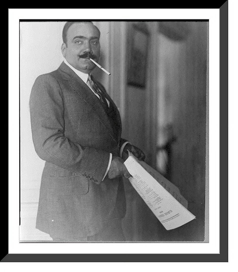 Historic Framed Print, [Enrico Caruso, 1873-1921, three-quarter length ...