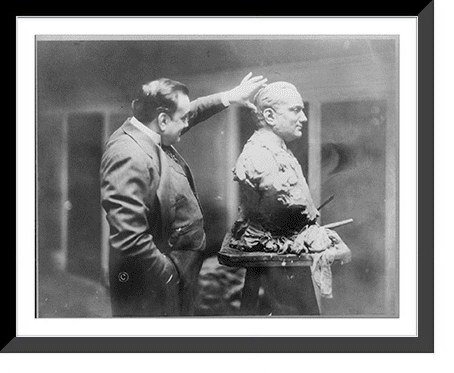 Historic Framed Print, [Enrico Caruso, 1873-1921, three-quarter length ...
