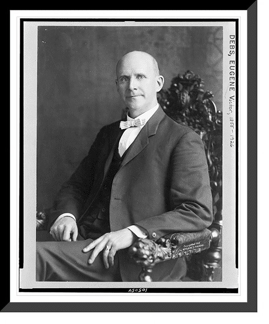 Historic Framed Print, [Eugene Victor Debs, three-quarter length ...
