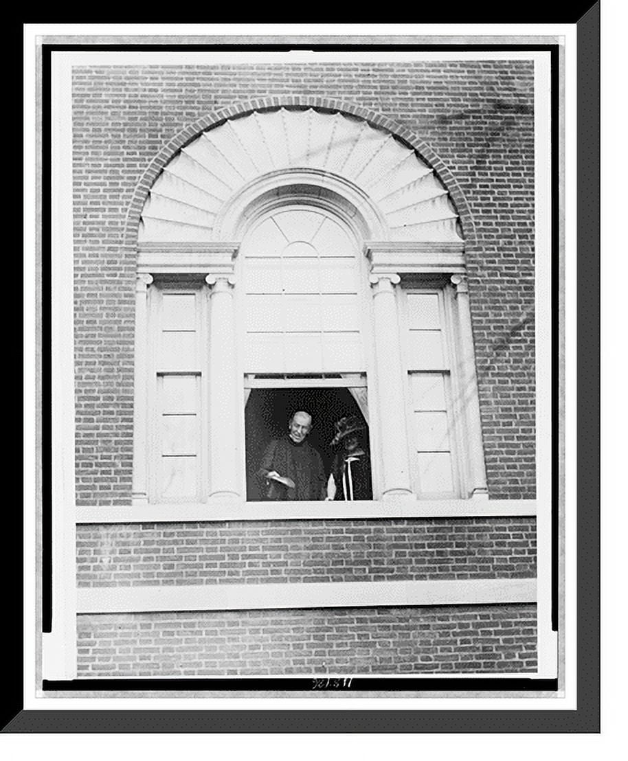 Historic Framed Print, Ex-President Wilson and Mrs. Wilson at the ...