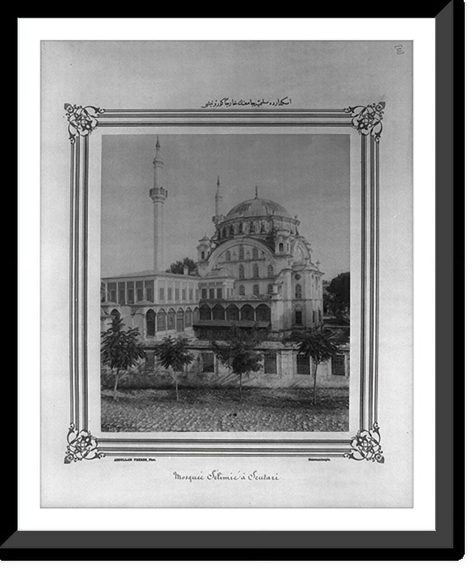 Historic Framed Print, [Exterior view of the Sultan Selim (III) Camii ...
