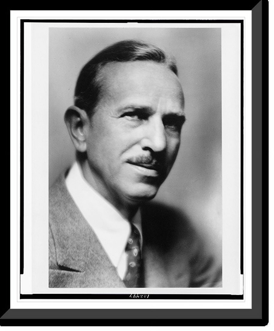 Historic Framed Print, [Ezra Winter, mural painter, head-and-shoulders ...